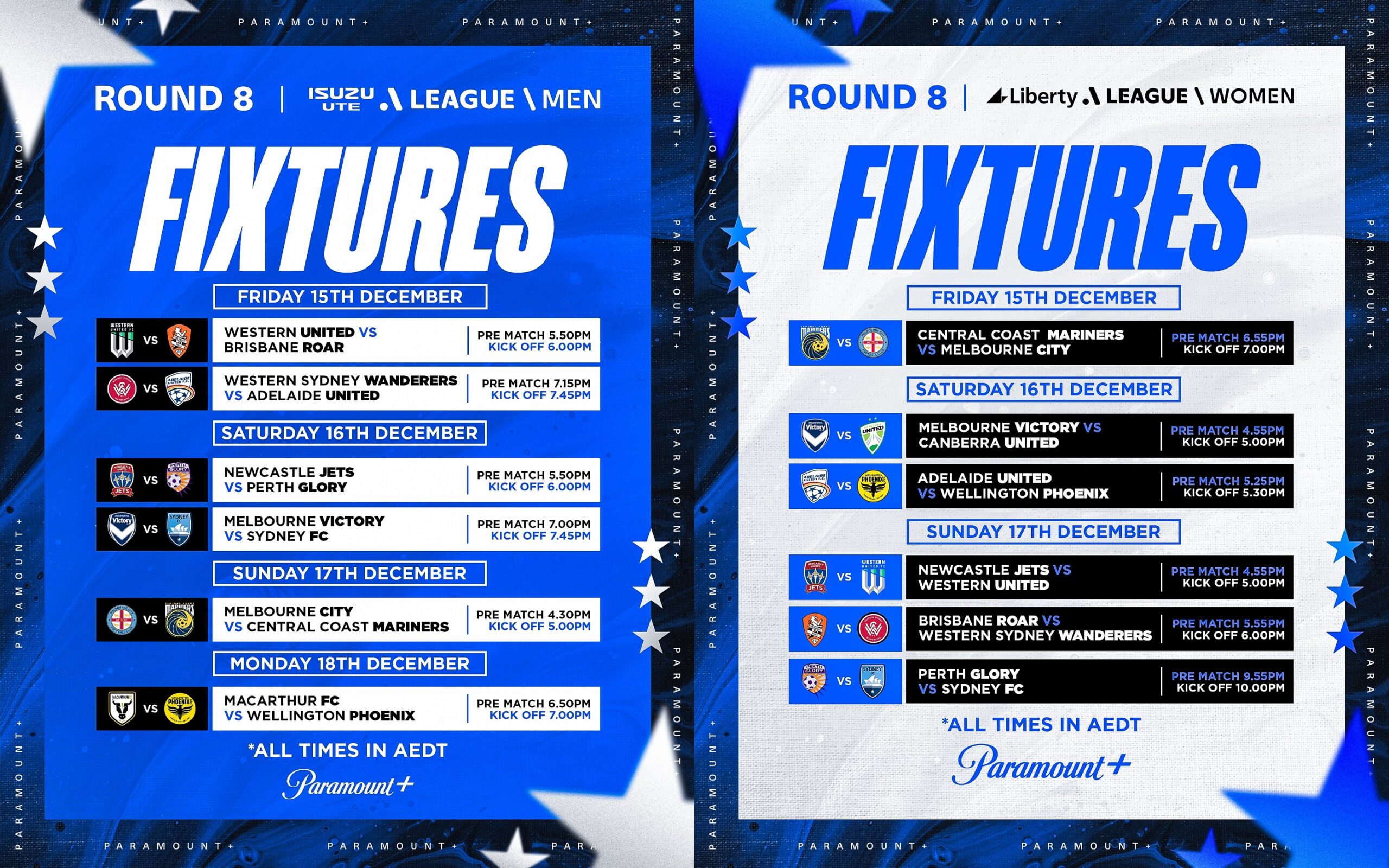 Live Football This Week. - Paramount Australia & New Zealand | Corporate