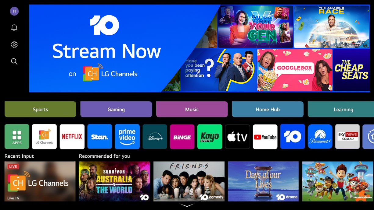 Paramount Australia And LG Electronics Announce Groundbreaking Strategic Partnership, With ...